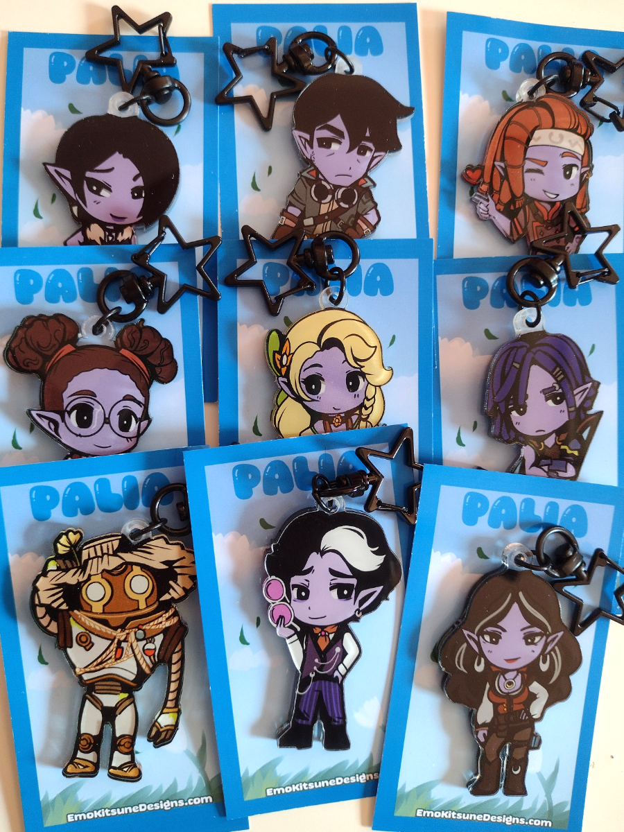 Palia Key Charms (RETIRED) – EmoKitsuneDesigns